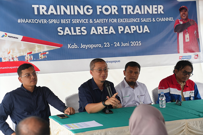 Pertamina Patra Niaga Regional Papua Maluku Perkuat Aspek Service Safety SPBU | Papuaposnabire ...