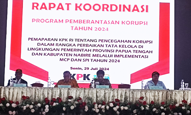 KPK Gelar Rakor Program Pemberantasan Korupsi 2024 | Papuaposnabire - Baca! Biar Ko Tau