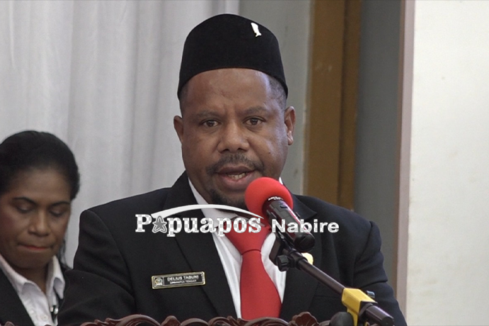 Delius Tabuni Resmi Dilantik Ketua DPR Papua Tengah | Papuaposnabire ...